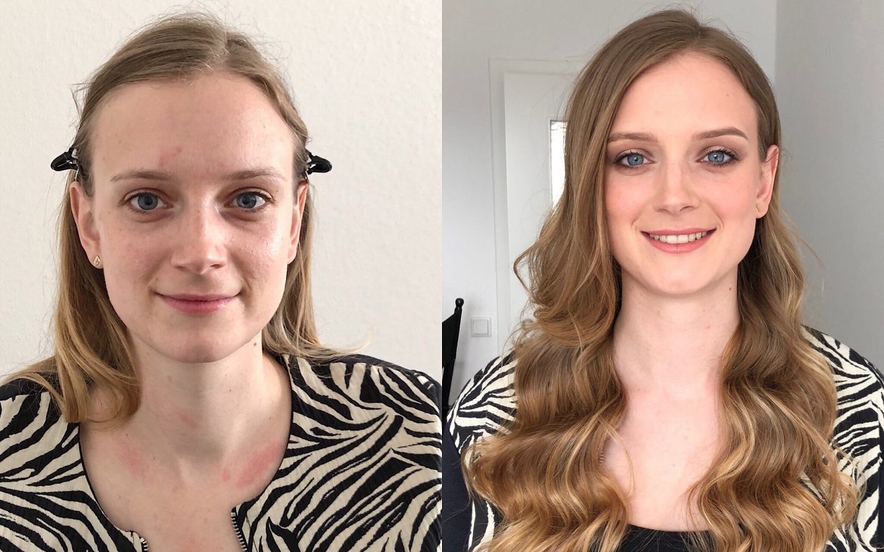 VORHER | NACHHER LAURA – Jessi Geib - Make-Up & Hair